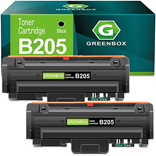 GREENBOX Remanufactured B205 High-Yield Toner Cartridge Replacement for Xerox B205 B210 B215 106R04347 Black Toner Cartridge for MFP B205NI B210DNI MFP B215DNI Printer (3,000 Pages, Black, 2-Pack )