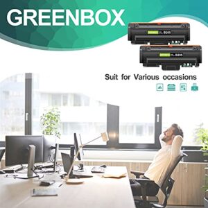 GREENBOX Remanufactured B205 High-Yield Toner Cartridge Replacement for Xerox B205 B210 B215 106R04347 Black Toner Cartridge for MFP B205NI B210DNI MFP B215DNI Printer (3,000 Pages, Black, 2-Pack )