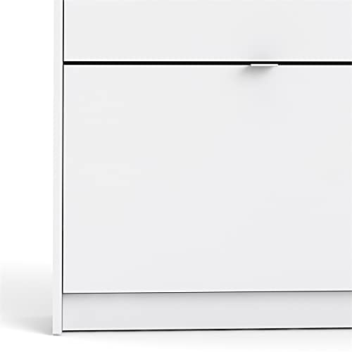 Tvilum, White Bright 4 Drawer Shoe Cabinet