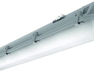 Lithonia Ligthing CSVT L96 10000LM MVOLT 40K 80CRI Contractor Select Vapor Tight MVOLT LED Strip Light, 10300 Lumens, 4000K, 8-Foot, Matte White