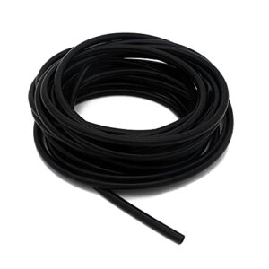 alegi 3/16-inch professional flexible silicone air tubing for aquariums, terrariums, hydroponics, 25 feet