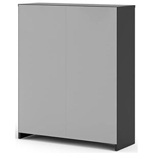 Tvilum, Black Matte Bright 2 Drawer Shoe Cabinet