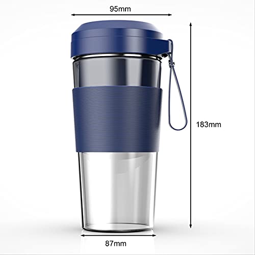 Venuy 350ml Usb Electric Fruit Juicer Handheld Smoothie Maker Blender Stirring Rechargeable Portable Juice Cup Water Bottle