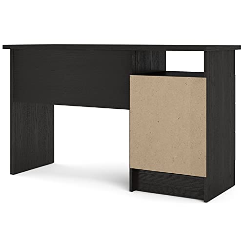 Tvilum, Black Woodgrain Whitman Desk with 3 Drawers