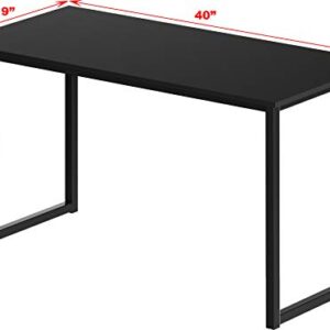 SHW Home Office 40-Inch Computer Desk, Black