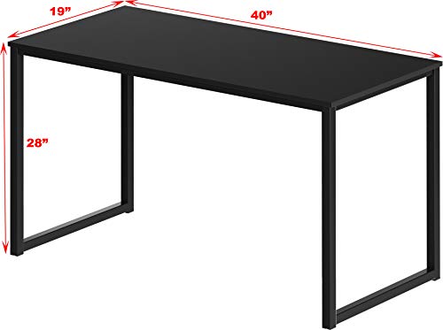 SHW Home Office 40-Inch Computer Desk, Black