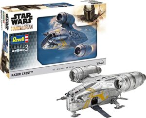 revell 06781 star wars: the mandalorian the razor crest model kit 1:72 scale model kit