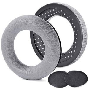 dt990 dt770 ear pads - defean replacement ear cushion pads earpad compatible with beyerdynamic dt990 / dt880 / dt770 pro headphones (gray)