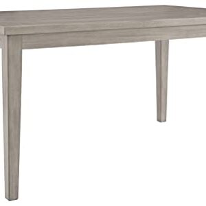 Signature Design by Ashley Parellen Modern Farmhouse Rectangular Dining Room Table, Gray