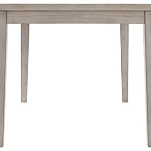 Signature Design by Ashley Parellen Modern Farmhouse Rectangular Dining Room Table, Gray