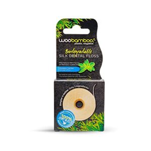 WooBamboo! Biodegradable Silk Dental Floss: 2-Pack Bundle