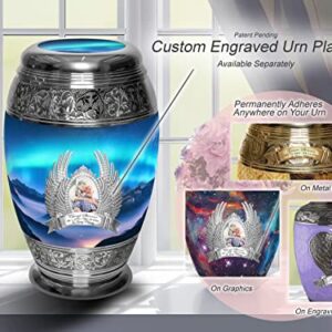 Aurora Borealis Cremation Urns for Adult Ashes for Funeral, Burial & Niche Northern Lights Urns for Human Ashes - Urns for Ashes Adult Male - Urns for Human Ashes Adult Female Large XL Small Keepsake