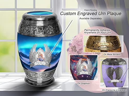 Aurora Borealis Cremation Urns for Adult Ashes for Funeral, Burial & Niche Northern Lights Urns for Human Ashes - Urns for Ashes Adult Male - Urns for Human Ashes Adult Female Large XL Small Keepsake