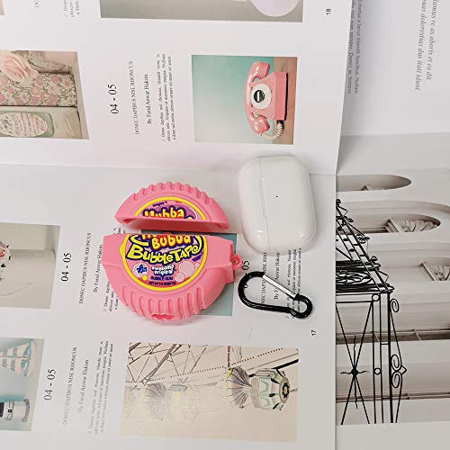 Compatible with AirPods Pro Case Bubba Candy, Kids Teens Girls Boys Women Protective Silicone Skin for Candy Airpods Case, Funny Kawaii Cartoon 3D Cute Bubba Candy Cover for AirPods Pro （Bubba Candy）