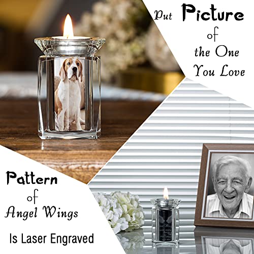 IFOLAINA Small Urn Angel Wings Miniature Urns Crystal Ashes Cremation Keepsake Holder for Ashes Adult Male Human Pet Dog Remember Your Love One Lost