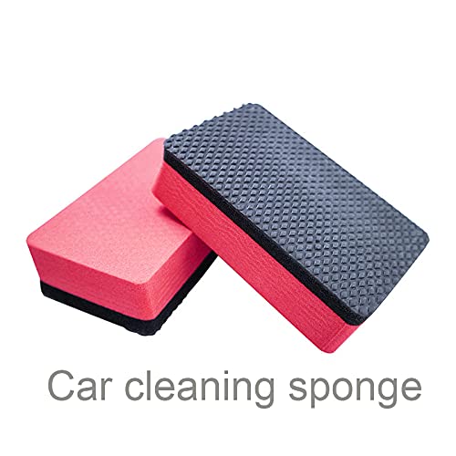 8PCS Clay Bar Sponge, Fine Grade Auto Detailing,Magic Car Pad Block Cleaning, Wax Polish Pad Tool, Kitchen Cleaning Sponge Home Cleaner, Reusable and Washable