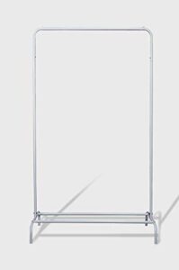 simple garment rack, easy moved , white color, metal rack,laundry rack