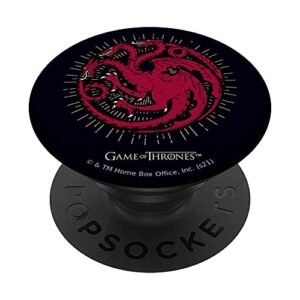 game of thrones targaryen burst sigil popsockets swappable popgrip