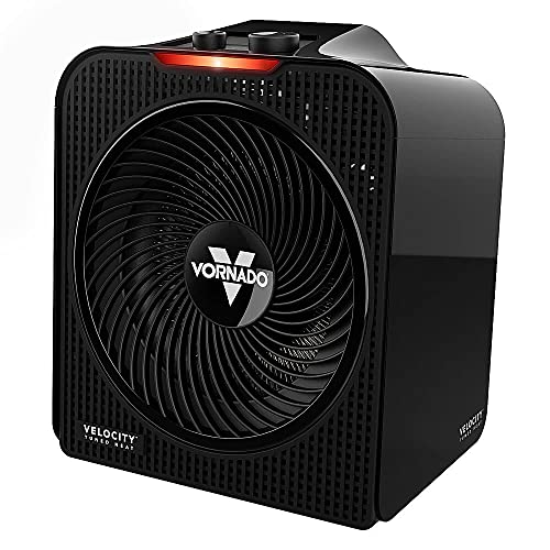 Vornado VELOCITY3BK Velocity 3 Whole Room Space Heater - Black