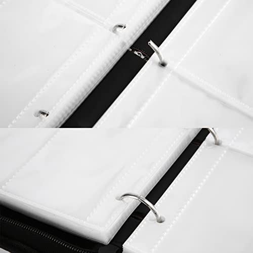 TCGAMES Card Binder 4-Pocket, 440 Pockets Card Holder Album with 55 Sleeves