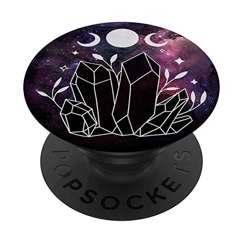 Triple Moon Goddess Crystal Sky Magic PopSockets PopGrip: Swappable Grip for Phones & Tablets