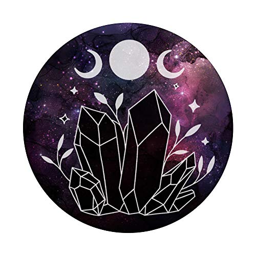 Triple Moon Goddess Crystal Sky Magic PopSockets PopGrip: Swappable Grip for Phones & Tablets