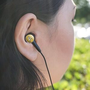 GRAPHICS & MORE Star Trek Command Shield Novelty in-Ear Earbud Headphones