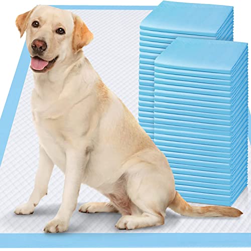 Gimars Extra Large 36x36 Thicker Heavy Absorbency Pet Training Puppy Pee Pads- Jumbo Disposable Polymer Quick Dry No Leaking Pee Pads for Dogs, Cats, Rabbits Pets 45 Counts