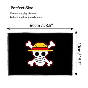 Anime Rug Popular Anime Area Rugs Slip Stain Resistant Soft Carpet for Boys Girls Gaming Desk Home Decor Non-Slip Doormats (16x24 Inches)