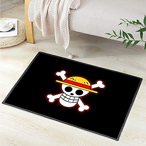 Anime Rug Popular Anime Area Rugs Slip Stain Resistant Soft Carpet for Boys Girls Gaming Desk Home Decor Non-Slip Doormats (16x24 Inches)