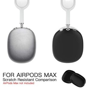 Tucana Silicone Earpads Full Cover Compatible for AirPods Max Headphones, Anti-Scratch Shock Protectors for AirPods Max, Ear Cushions