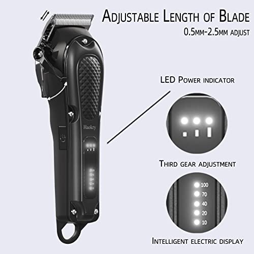 Dog Clippers for Grooming, Low Noise Rechargeable Dog Grooming Kits Cordless Pet Grooming Tool Professional Dog Hair Trimmer for Thick Heavy Coats Pet Clippers Electric Dog & Cat Grooming Kit