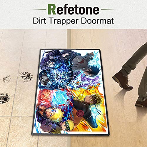 Anime Rug Popular Anime Area Rugs Slip Stain Resistant Soft Carpet for Boys Girls Gaming Desk Home Decor Non-Slip Doormats (16x24 Inches)