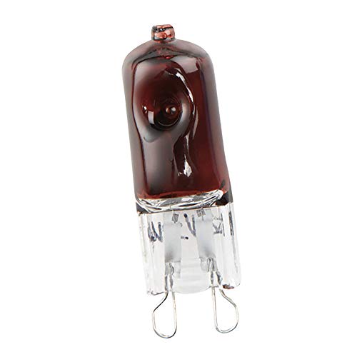 Mini Halogen 25w Red Basking & Night Time Bulb for Reptiles- 3 Bulb Value Pack