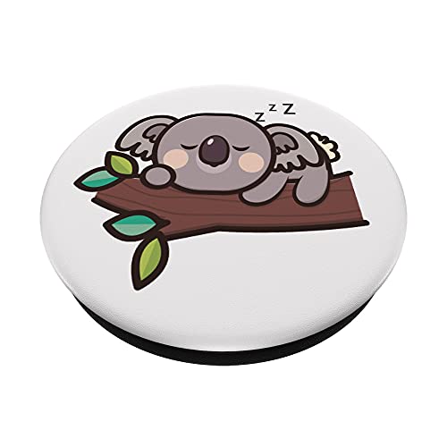 Cute Sleeping Koala Bear Animal Lovers PopSockets Swappable PopGrip