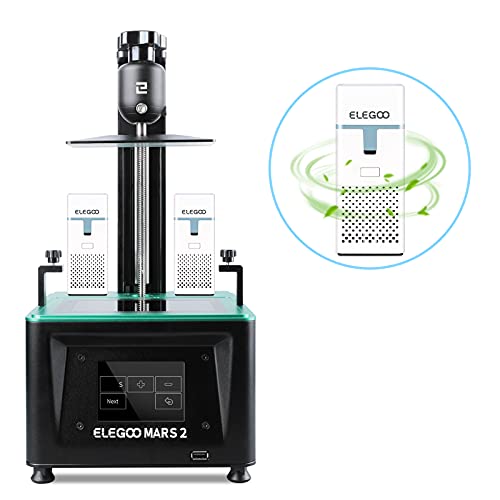 ELEGOO Air Purifier for LCD/DLP/MSLA 3D Printers (Pack of 2)