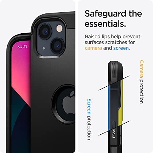 Spigen Tough Armor [Extreme Protection Tech] Designed for iPhone 13 Mini Case (2021) - Black