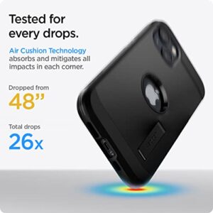 Spigen Tough Armor [Extreme Protection Tech] Designed for iPhone 13 Mini Case (2021) - Black