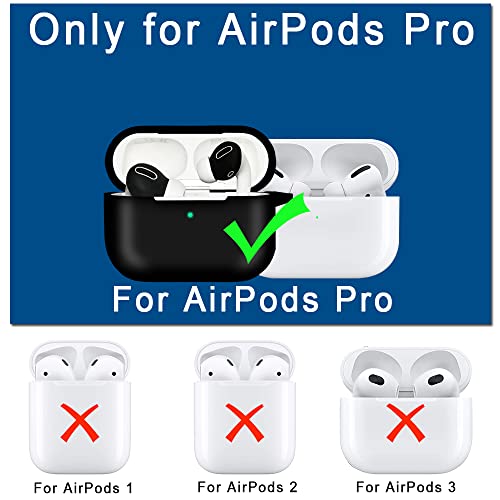 for Airpods Pro Case Accessories Set,12 in 1 Silicone for Airpod Pro Accessory Kit,Protective Cover for Airpods Pro Charging Case w/Keychain/Ear Cover/Ear Hook/Watch Band Holder/Strap/Ring/Box