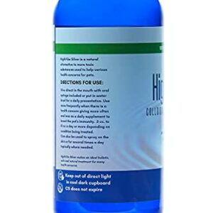 HighVibe Silver 32 oz and 16 oz Colloidal Silver for Pets