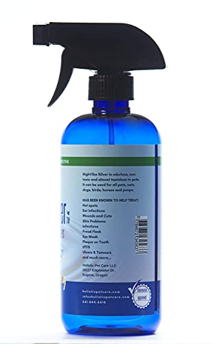 HighVibe Silver 32 oz and 16 oz Colloidal Silver for Pets