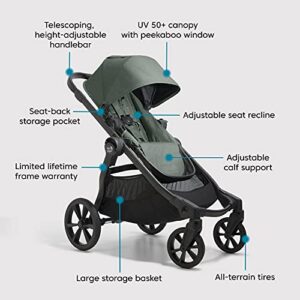 Baby Jogger® City Select® 2 Single-to-Double Modular Stroller, Flint Sage