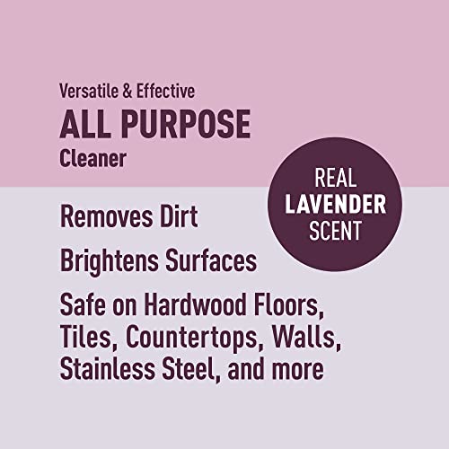 Amazon Brand – Presto! All Purpose Cleaner, Lavender Scent, 32 fl oz, Pack of 2