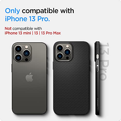 Spigen Liquid Air Armor Designed for iPhone 13 Pro Case (2021) - Matte Black