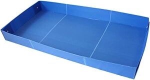 midlee corrugated plastic guinea pig cage liner- 47" x 24"