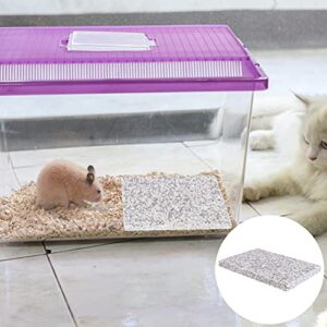 POPETPOP Hamster Cooling Pad Marble Stone Rabbit Cooling Pad Small Pet Cooling Mat Board Bed Summer Chilly Plate for Chinchillas Guinea Pigs Kitten Puppy Random Pattern