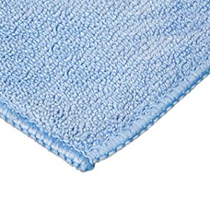 Detailer's Preference Premium Cleaning Microfiber Towels, 350 GSM, 16 x 16 Inches, Blue, 12-Pack