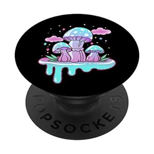 pastel goth kawaii mushrooms popsockets popgrip: swappable grip for phones & tablets