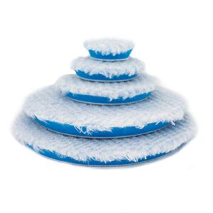 Detail King Rupes Coarse Blue Wool Pad 170mm/ 6.75in - Single - Polishing Pads - Excellent Cutting Power & Finishing Capabilities