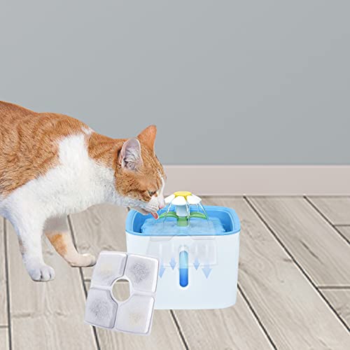 12 Pack Cat Water Fountain Filters, Cirfifth Cat Fountain Filter Replacement, for Square Cat Water Fountain Inside